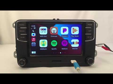 SCUMAXCON RCD360 PRO 2 Car Stereo Carplay Android Auto for VW GOLF POLO ...